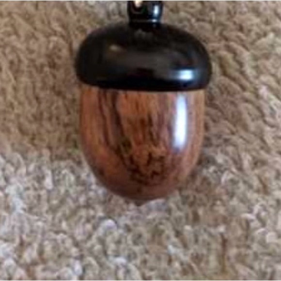 Jewelry | Acorn Cap Dome Crown Hex Nut Thumbnut Oaknut Cupule Wood Vial ...